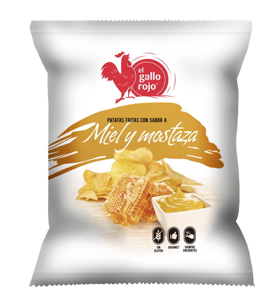 Nuevas patatas fritas sabor Miel y Mostaza - TOSTADOS DE CALIDAD